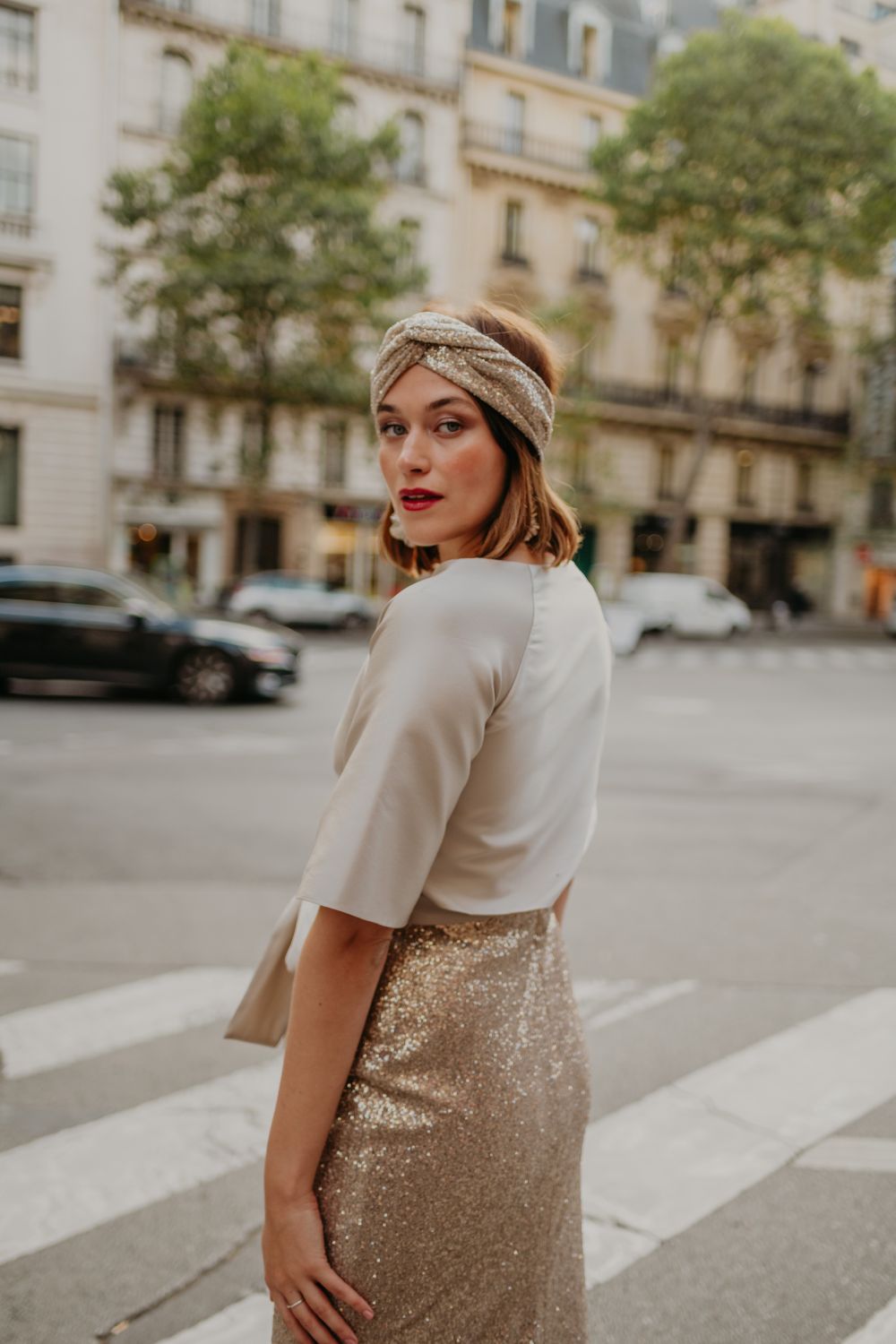 Oreo Top & Sparkle Skirt - Party Collection -Bridal by Rembo