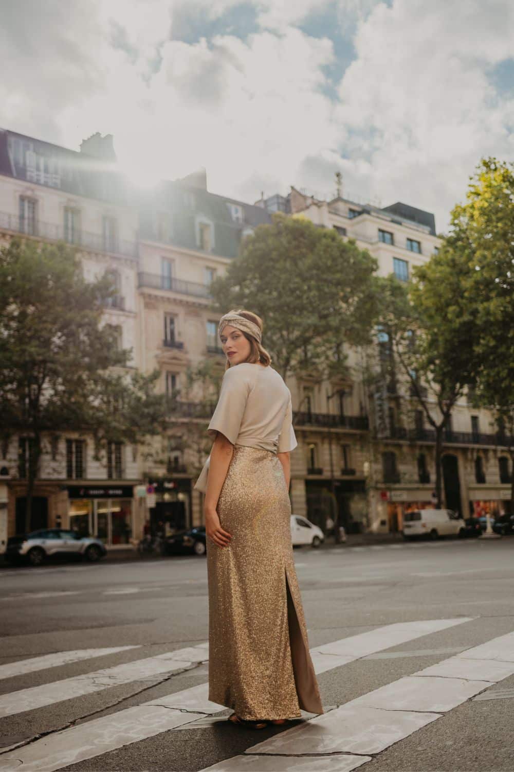 Oreo Top & Sparkle Skirt - Party Collection -Bridal by Rembo